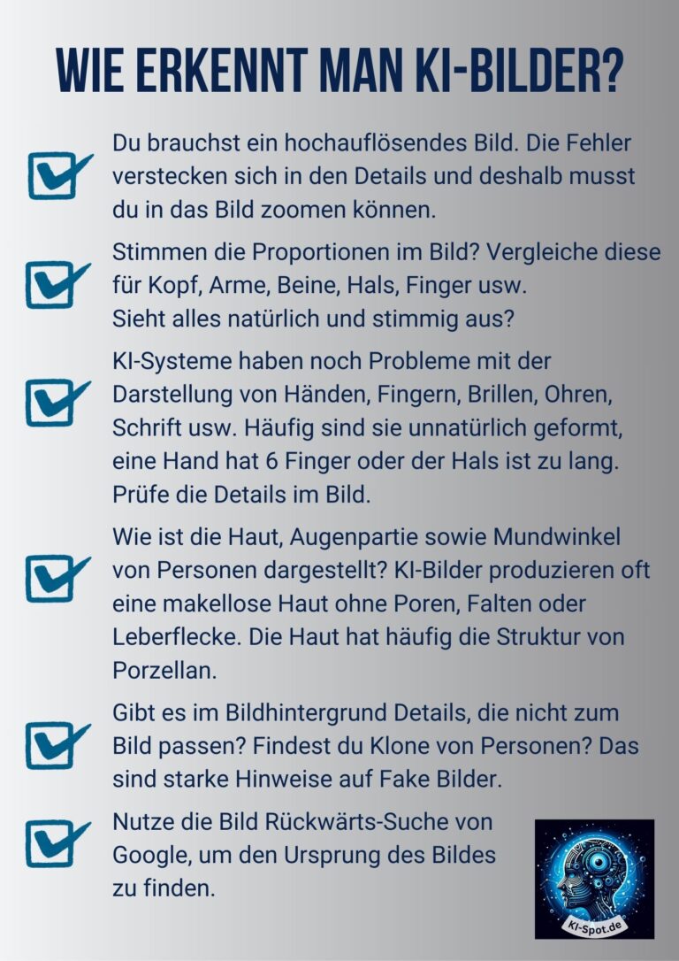 Wie kann man KI-Bilder erkennen? Ein Guide für das digitale Zeitalter